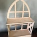 Cathedral Window Display Shelf, Arched Display, Two Tier Shelf, Display ...