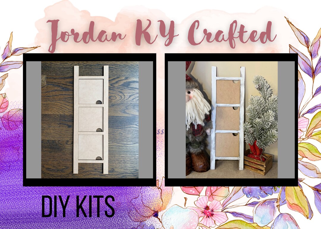 Leaning Ladder, DIY Ladder Insert, Interchangeable Leaning Ladder ...