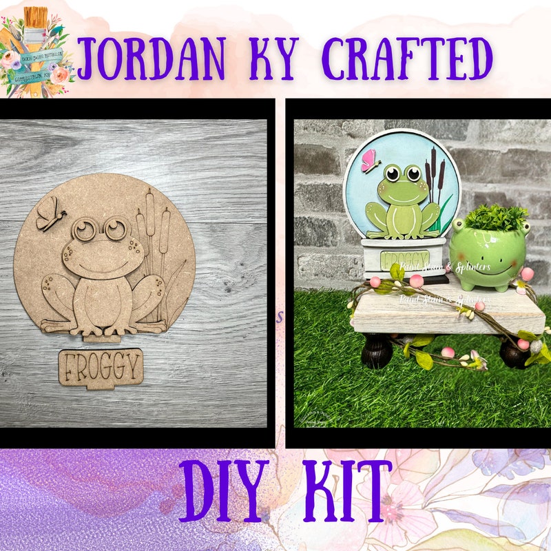 Frog Craft Kit - Etsy