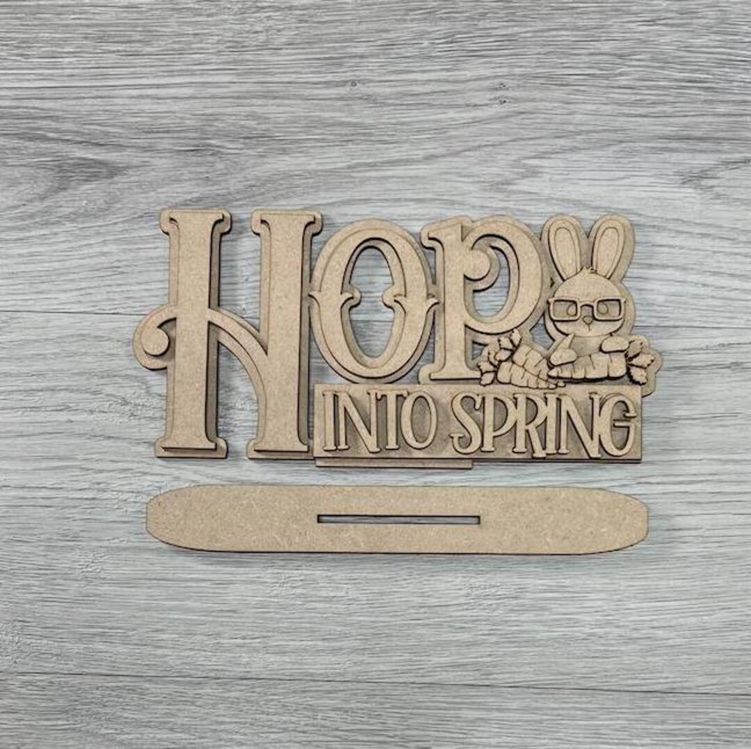 Free THANK YOU "craft"!! Hoppy Into Spring Word Art, Thank You Project ...