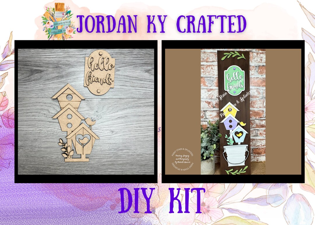 Bucket Birdhouses DIY Porch Leaner, Interchangeable Porch Leaner ...
