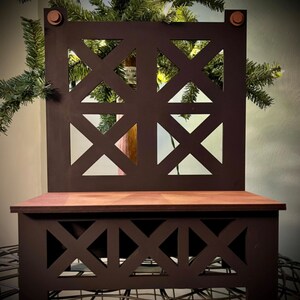 Farmhouse Chair DIY Display Shelf, Arched Display, Display Rack, Shelf ...