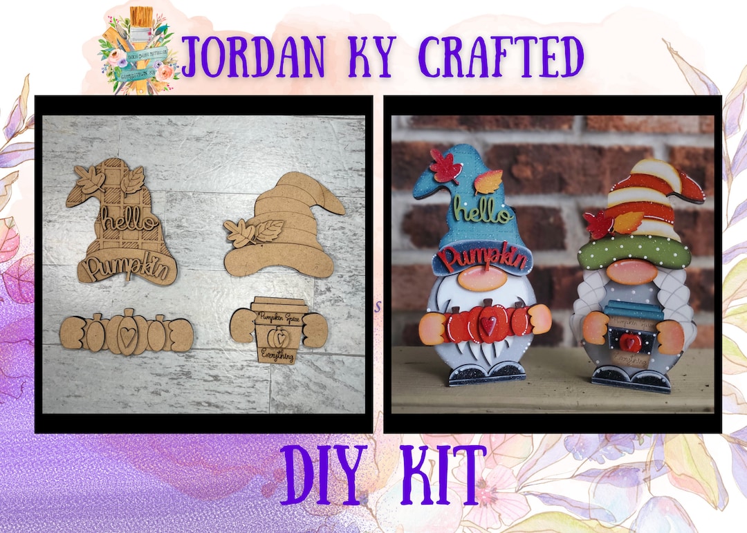 Whimsical Fall Gnomes Add-on, Hello Pumpkin Add-on, DIY Boy & Girl Fall ...
