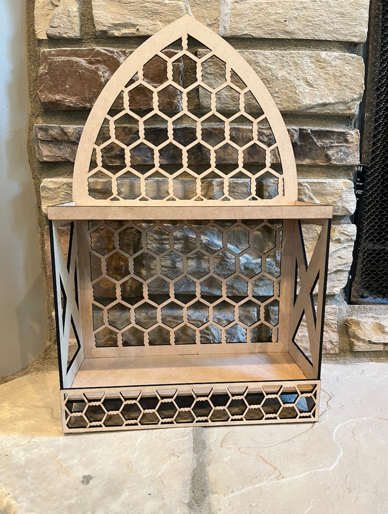 Chicken Wire Shelf Arched Display Rack Two Tier Display - Etsy