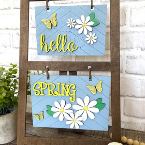 Daisy DIY Easel Sign, Easel Sign Insert, Interchangeable Signs, DIY ...