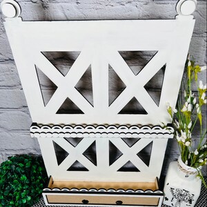 Window DIY Display, DIY Window Display, Tier Tray Stand, DIY Farmhouse ...