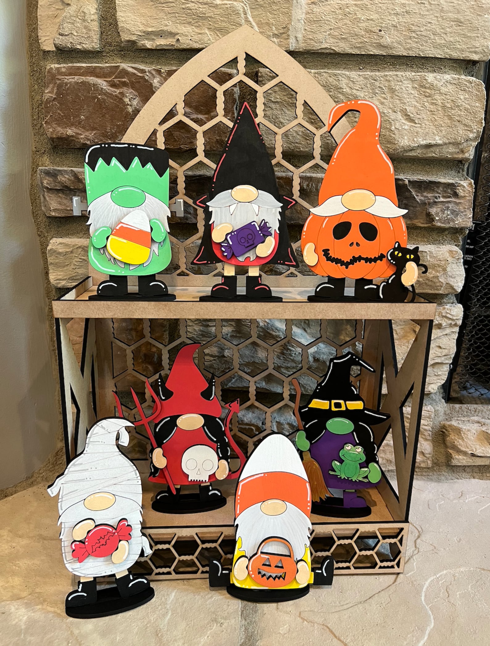 Chicken Wire Shelf Arched Display Rack Two Tier Display - Etsy