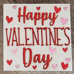 Valentine's DIY Ladder Tiles, Valentine Interchangeable Signs ...