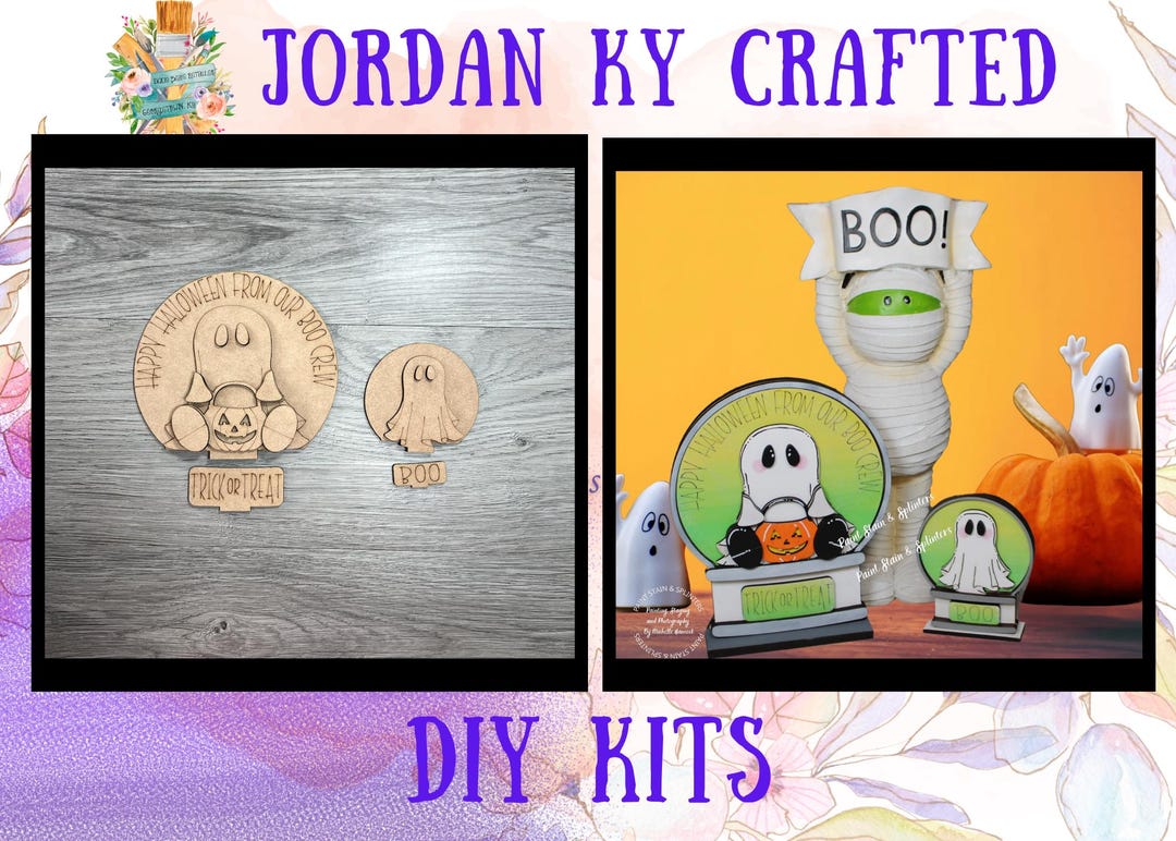 Globe Ghost DIY Insert, Halloween Ball Kit, Interchangeable Globe, - Etsy