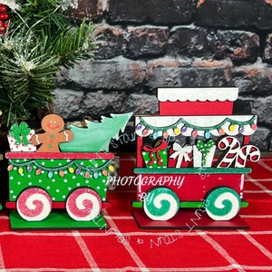 Santa Train DIY Kit, Holiday Train, Christmas Train, Santa Christmas ...