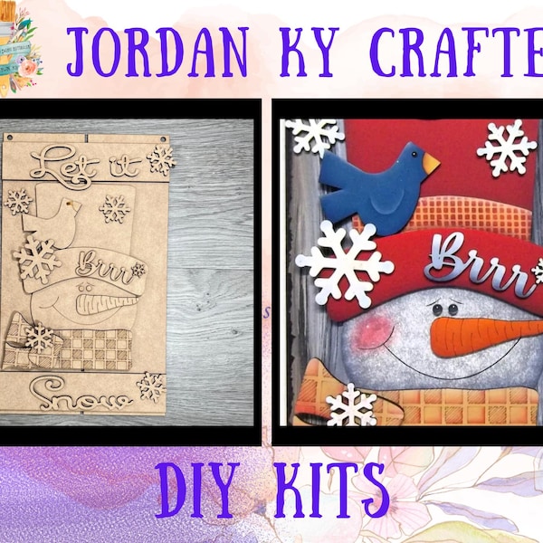 Pallet Snowman - Etsy