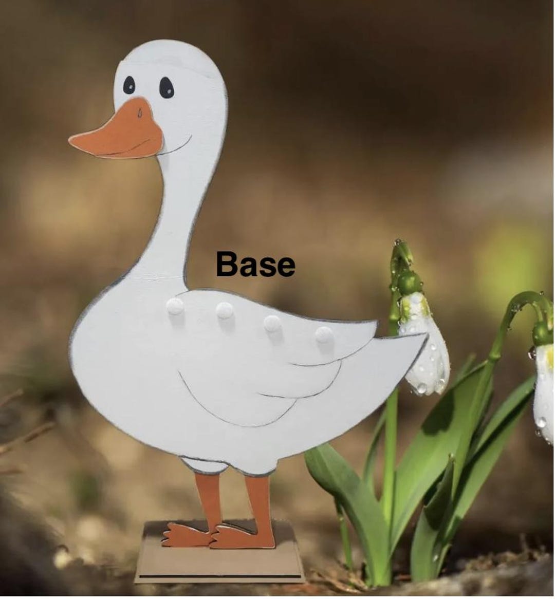 Goose Base Interchangeable DIY Shelf Sitter - Etsy