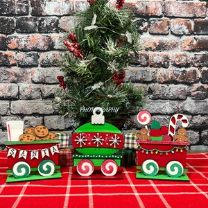 Train Santa Add-on DIY Kit, DIY Train Cars, Holiday Train, Christmas ...