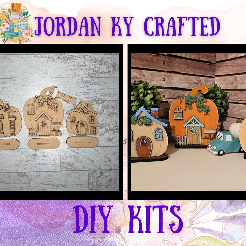 Wooden Fall House - Etsy