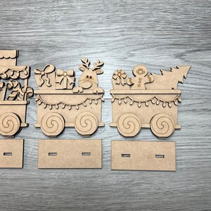 Santa Train DIY Kit, Holiday Train, Christmas Train, Santa Christmas ...