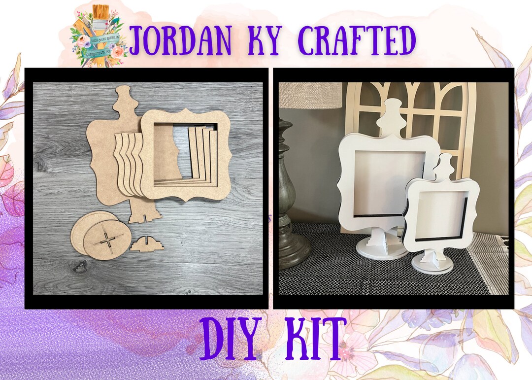Ladder Tile DIY Pedestal Stands, Tile Holder, Pedestal Tile Holder ...
