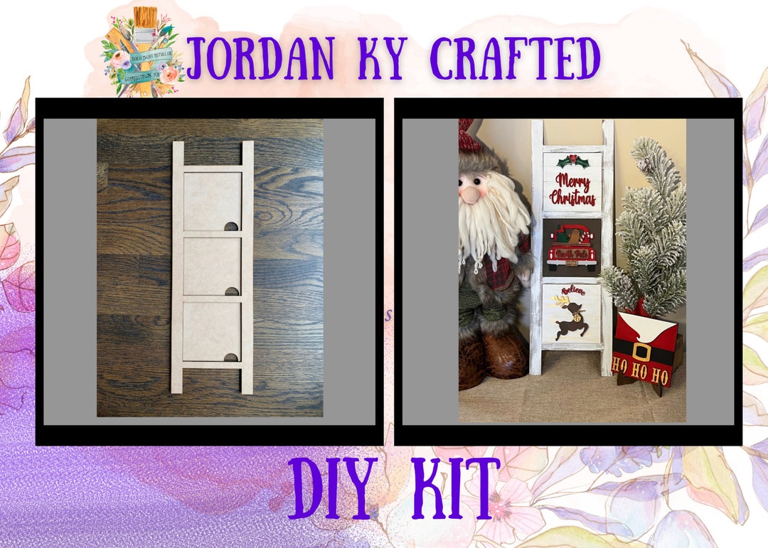 Leaning Ladder, DIY Ladder Insert, Interchangeable Leaning Ladder ...