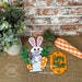Bucket Bunny DIY Porch Leaner, Interchangeable Porch Leaner, Seasonal ...
