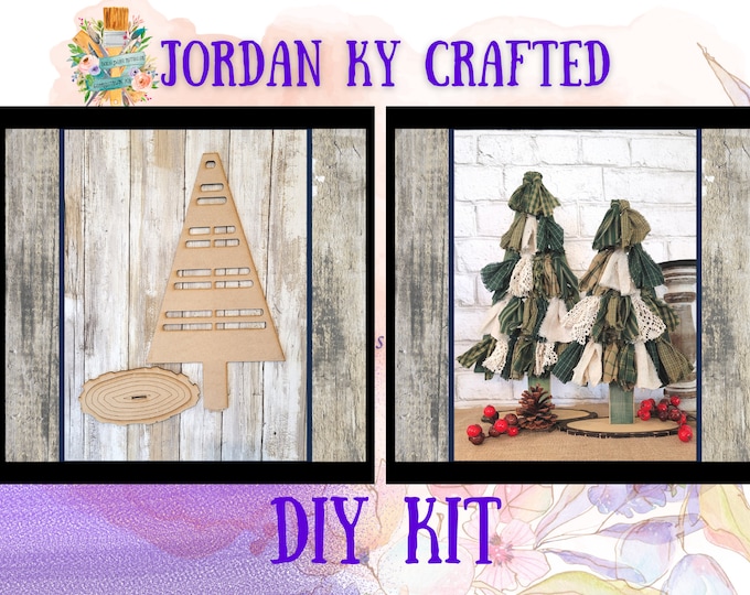 Christmas Rag Tree - Etsy