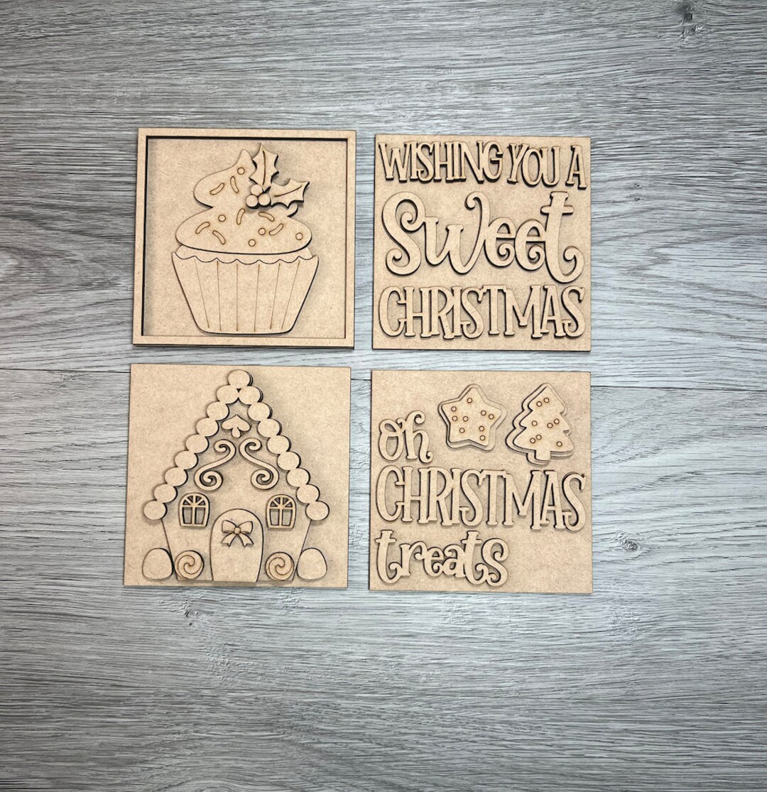 Sweet Treats DIY Ladder Tiles, Sweet Christmas Candy Tiles ...