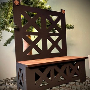 Farmhouse Chair DIY Display Shelf, Arched Display, Display Rack, Shelf ...