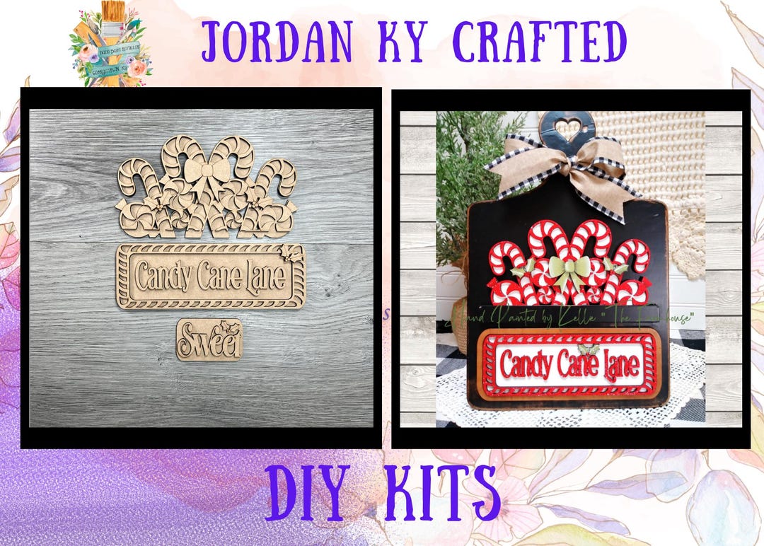 Rustic Truck Candy Cane DIY Insert, Rustic Truck Insert, Jordan Ky ...
