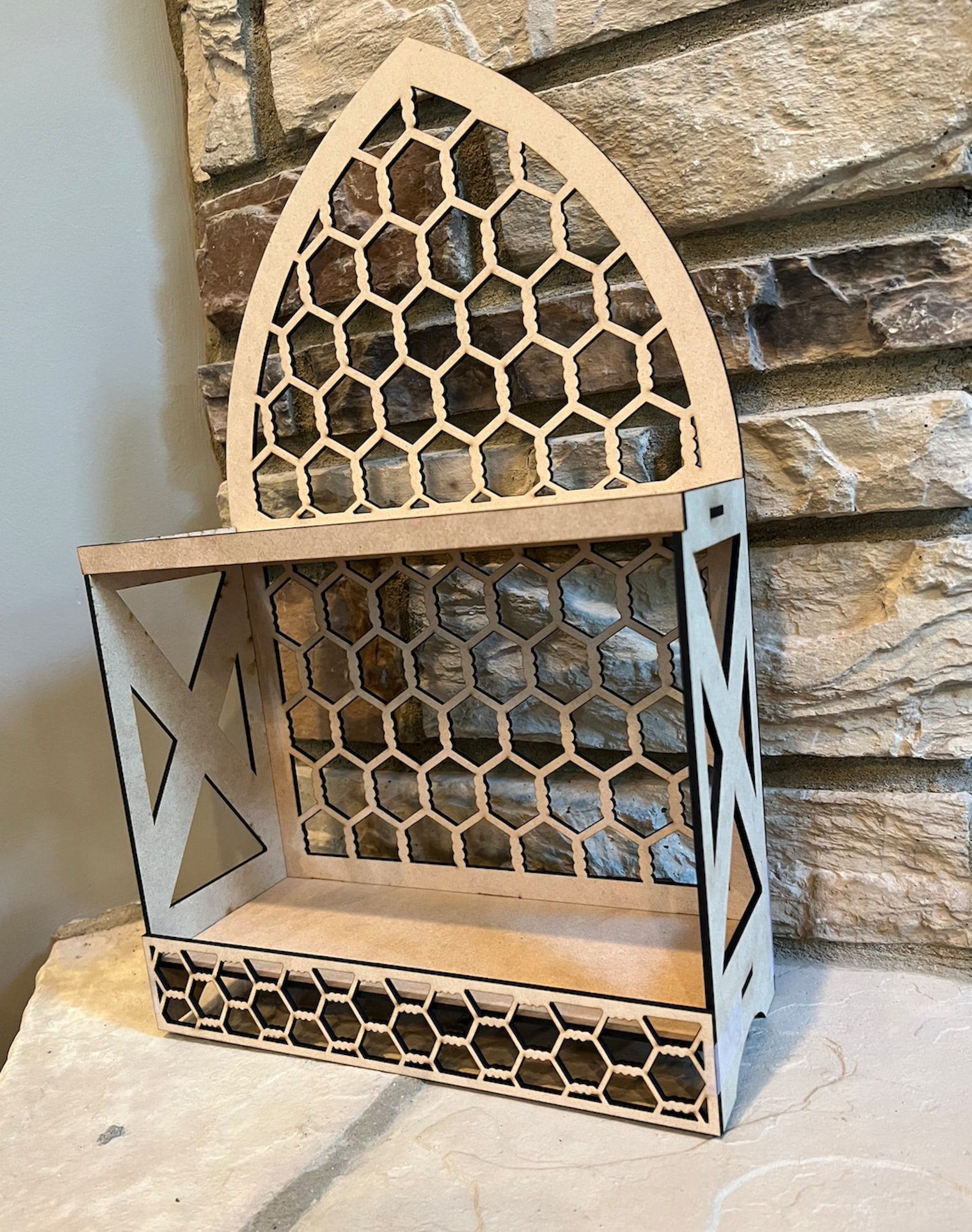 Chicken Wire Shelf Arched Display Rack Two Tier Display - Etsy