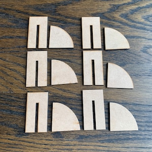 Kickstands for DIY Display, Wood Cutouts, Easels, - Etsy