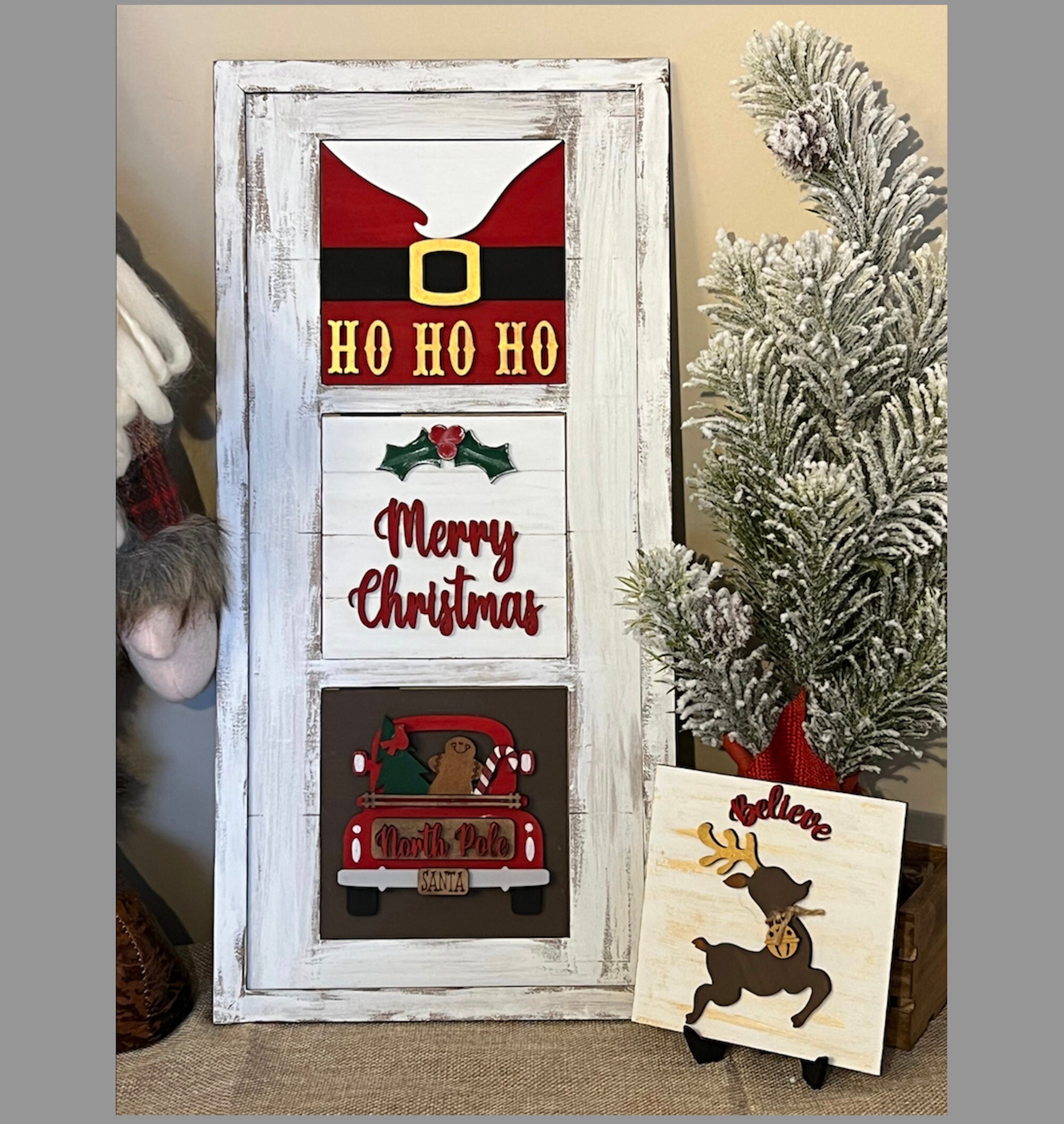 Leaning Ladder Sign Ladder Insert Frame Interchangeable - Etsy