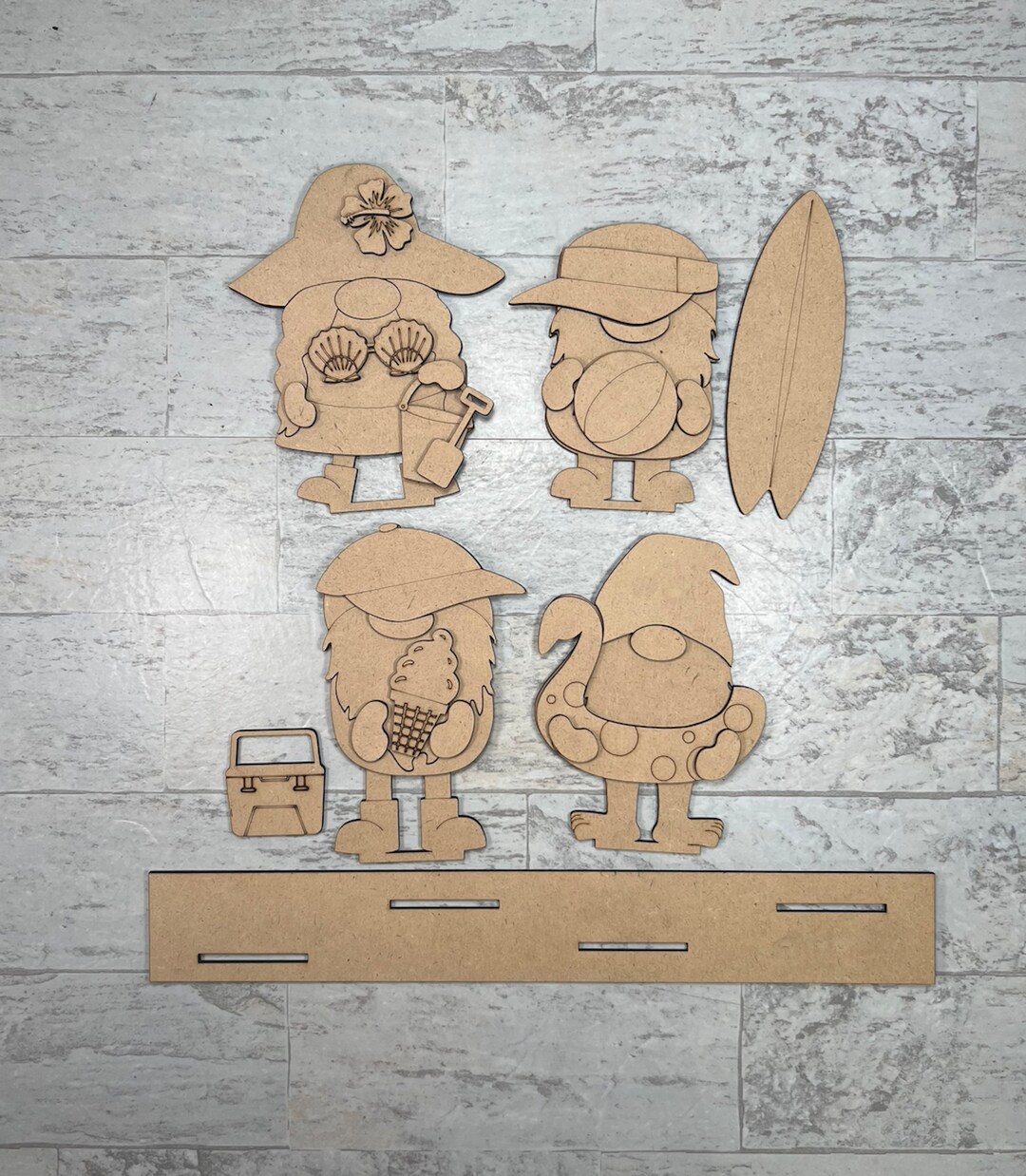 Summer Gnomes DIY Gnome Kits Swimming Gnome Beach Gnome - Etsy