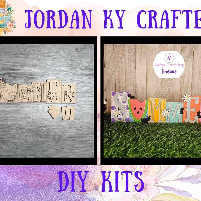 Summer Block Sign - Etsy