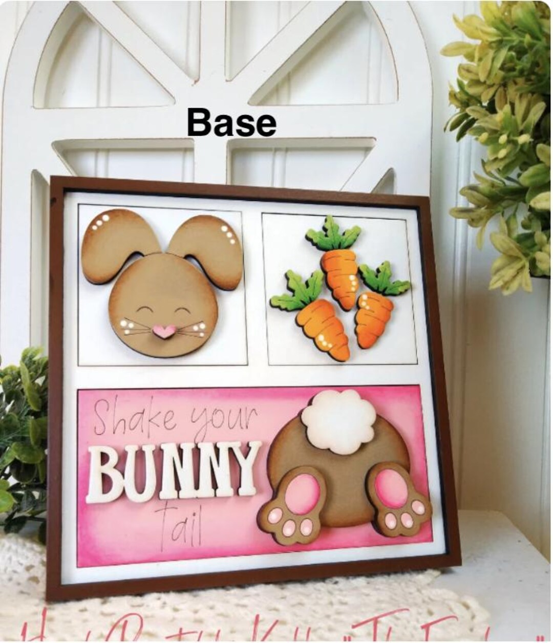 Mini Tile Combo BASE Sign Frame - Etsy