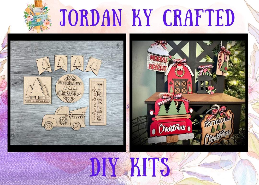 Country Christmas DIY Display, - Etsy
