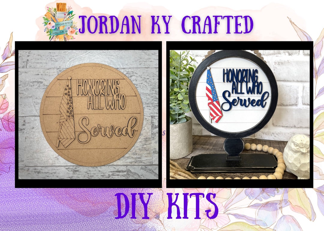 Honoring All Who Served Insert, Round Pedestal Sign, Interchangeable ...