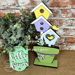 Bucket Birdhouses DIY Porch Leaner, Interchangeable Porch Leaner ...