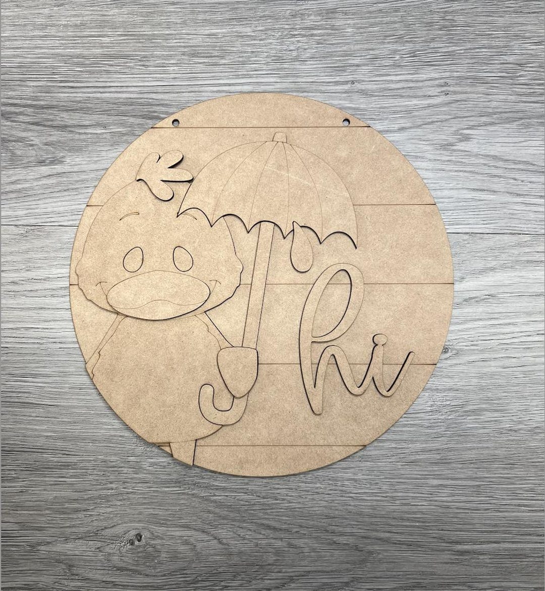 Free THANK YOU "craft"!! Spring Hi Duck Display Hanger, Thank You ...