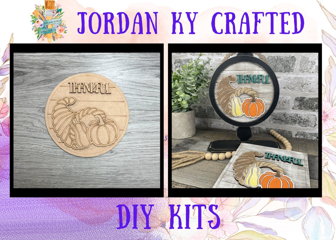 6" Tile Single Layer Cornucopia DIY Insert, Jordankycrafted, Jordan Ky ...