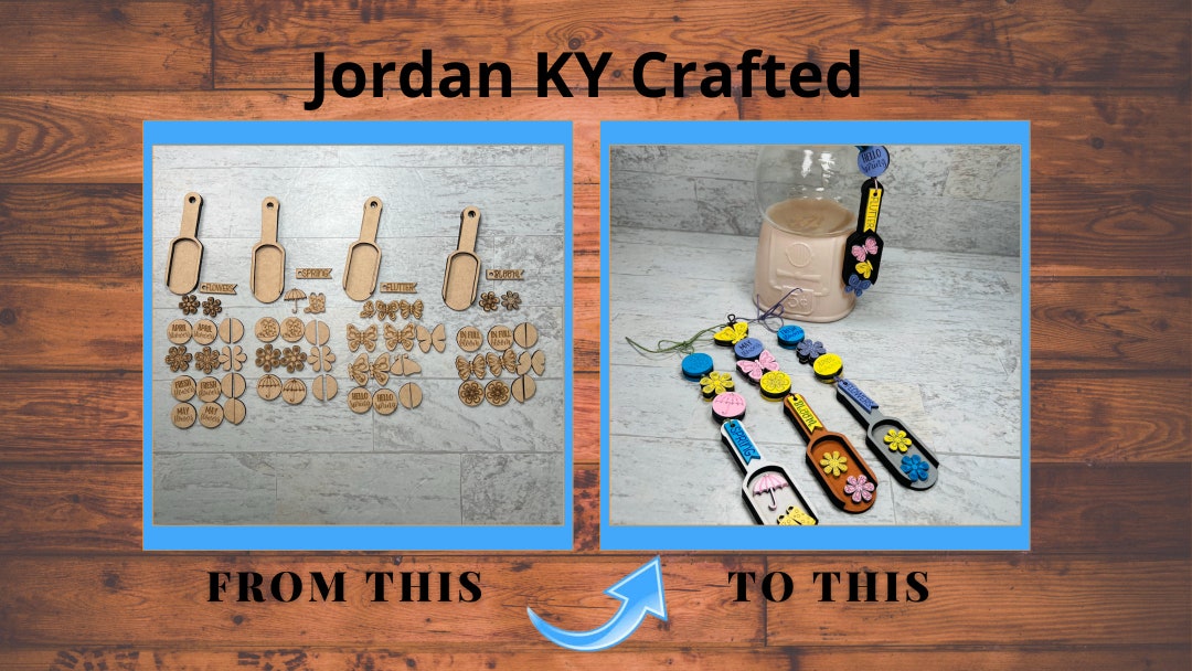 Spring Scoops, Tier Tray Spring Gumball Scoops Set, Flower Gumball ...