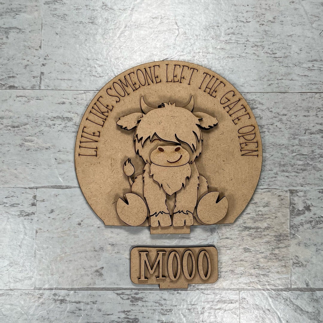 Highland Cow Globe, Farm Cow Ball Kit, Interchangeable Globe, Cow ...