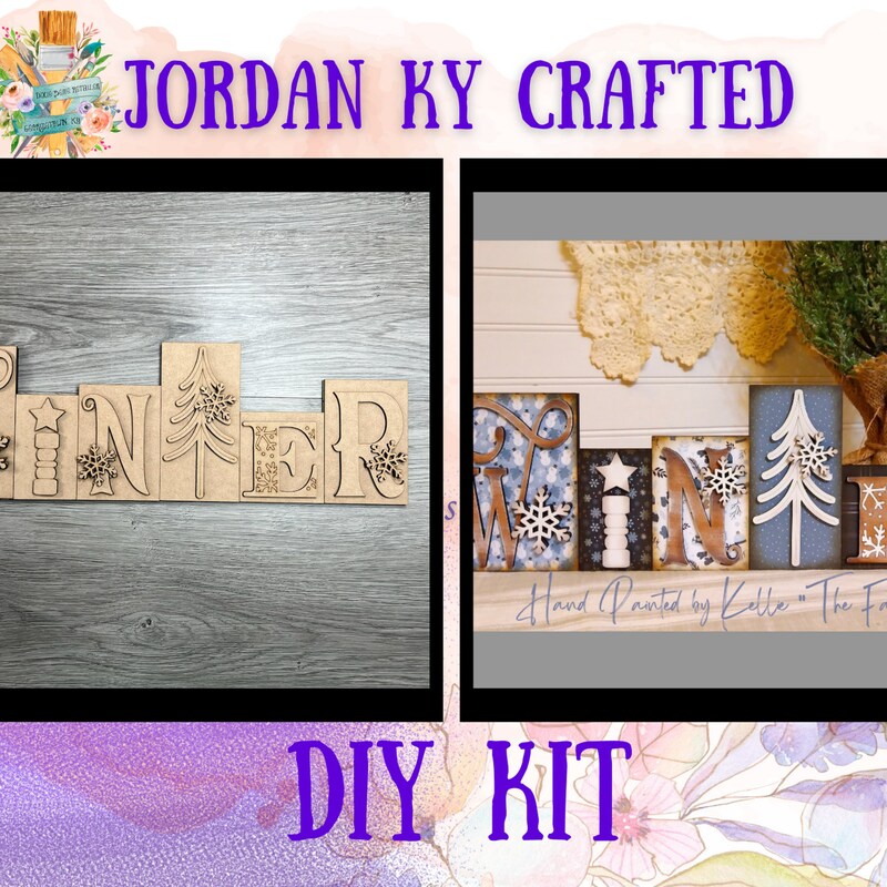Wood Word Blocks - Etsy