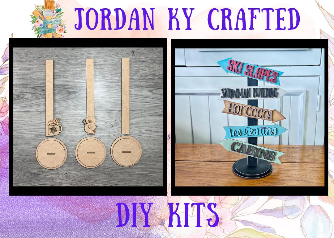 Winter DIY Street Signs, Blizzard Street Signs, DIY Arrow Sign Kit ...