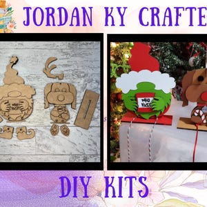 Christmas Gnomes With Dangle Legs, Mean One Gnome, Gnome Shelf Sitter ...