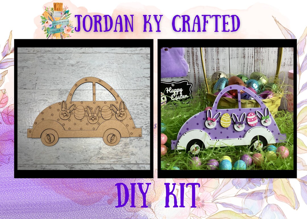 Easter Love Bug, Bunny Add-on, Interchangeable Car, Easter Car, Slug ...