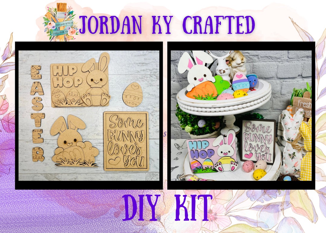 Some Bunny Loves You Tier Tray, Happy Easter, Bunny Tier Tray, DIY ...