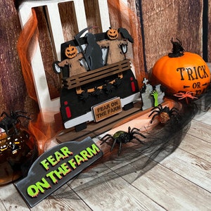 Scary Halloween DIY Market Truck, Halloween Craft, DIY Truck Craft, DIY ...