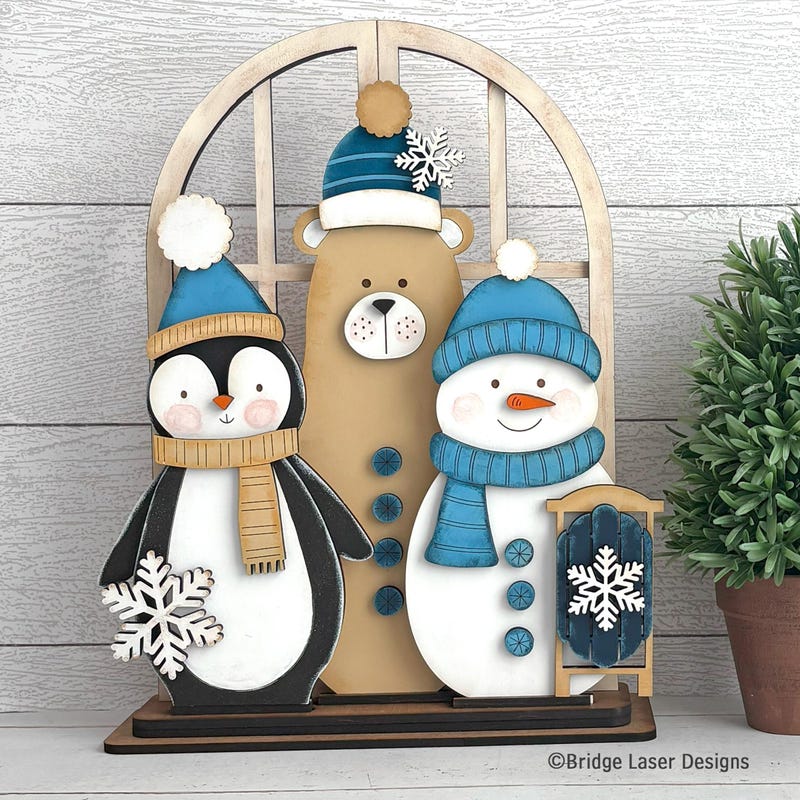 Dollhouse Winter Porch Sign - Etsy