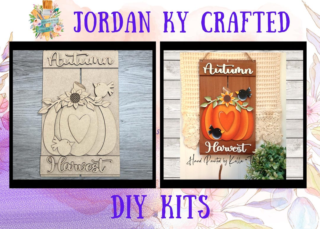 Autumn Pumpkin DIY Pallet Sign, Pumpkin Sign Craft, Fall Pallet Art ...