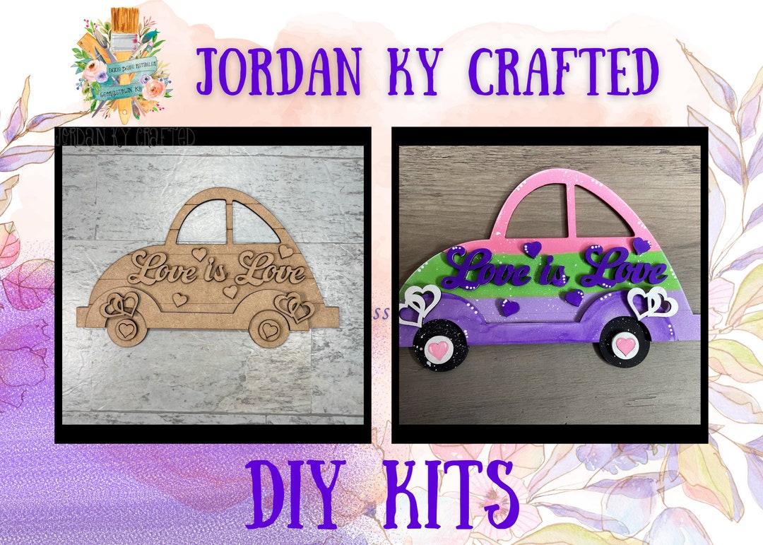 Love is Love Bug, Pride Add-on, Interchangeable Car, Rainbow Car, Slug ...