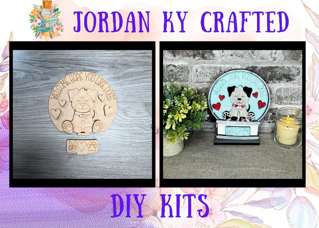 Dog DIY Globe, Dog Globe Insert, Dog Painting Kit, Interchangeable ...