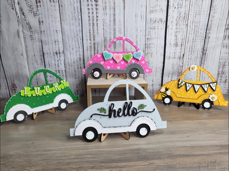 Easter Love Bug, Bunny Add-on, Interchangeable Car, Easter Car, Slug ...